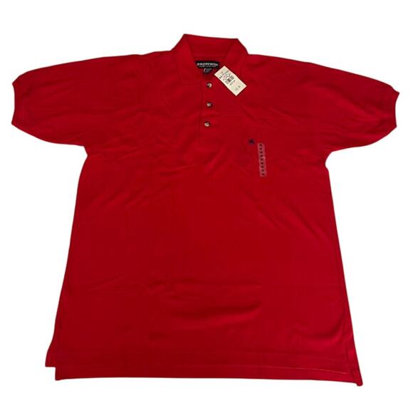 Britches | Shirts | Vtg 8s Nwt Britches Shirt Red Polo Mens Size Large ...